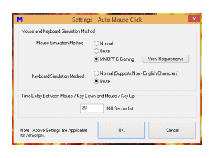 Auto Clicker not working in Game