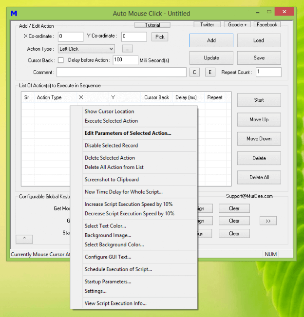 Record And Playback Mouse Clicks And Keystrokes
