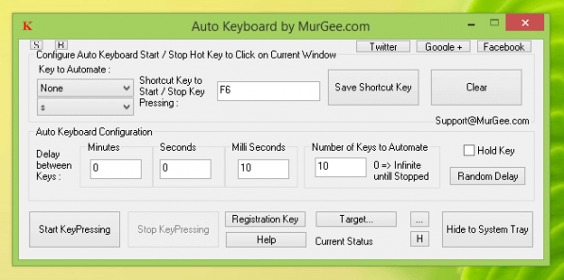Send Keystrokes to Background (Active or Inactive) Window