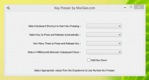 Key Presser for Games
