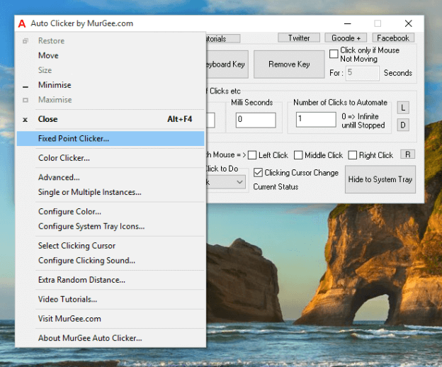 Auto Click by holding Keyboard Key